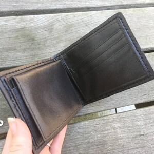 Batman Wallet Leather Bifold Wallet Superhero Mens Wallet Gift for Dad ...