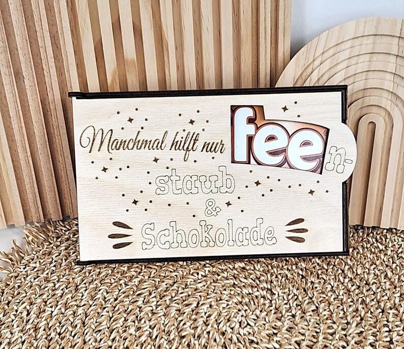 LASER FILE: Toffifee, Box 'fairy Dust and Chocolate', SVG, Gift, Box ...