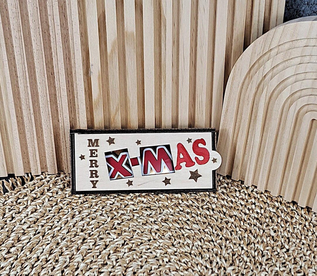 LASER FILE: Twix Box "merry X-mas", SVG, Christmas Gift, Candy Box ...