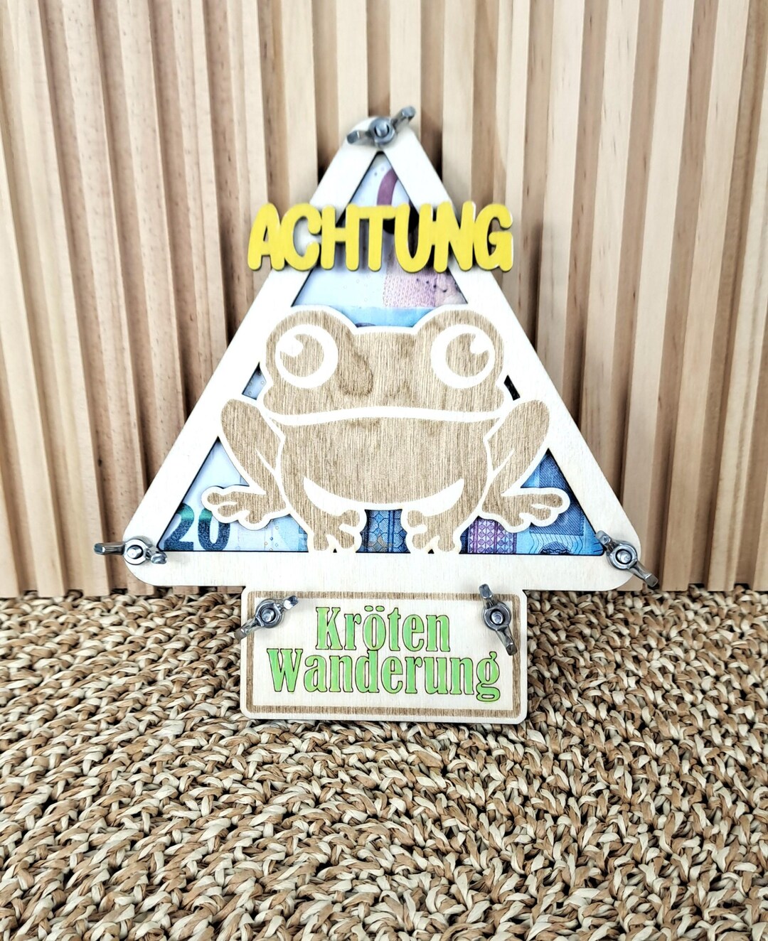 LASER FILE: Gift "toad Migration", Birthday Gift, Laser Cutting SVG ...