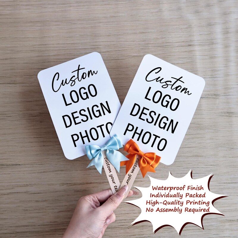 Personalized Hand Fan With Pictures - Etsy