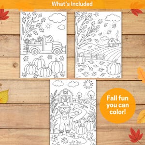Fall Activity Bundle for Kids | 9 Printable Pdfs | Fall Word Games ...