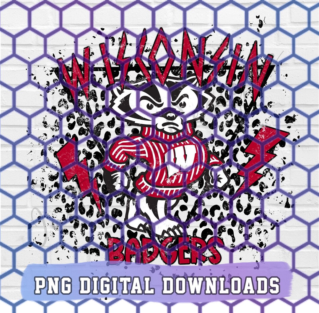 Wisconsin Badgers PNG| Football PNG| Sublimation | Digital Download - Etsy