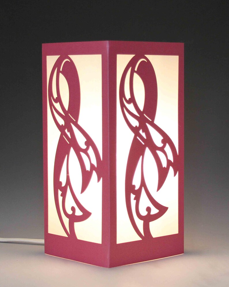 Breast Cancer Awareness Ribbon Centerpiece Luminary Table - Etsy