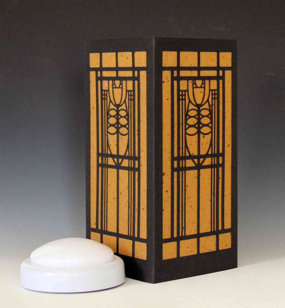 Mission Style Centerpiece Luminary Table Lamp Night Light - Etsy