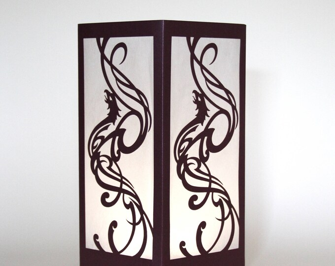 Phoenix Rising Centerpiece, Luminary, Table Lamp, Night Light - #24 - Etsy