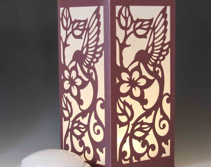 Hummingbird Centerpiece, Luminary, Table Lamp, Night Light - #38 - Etsy