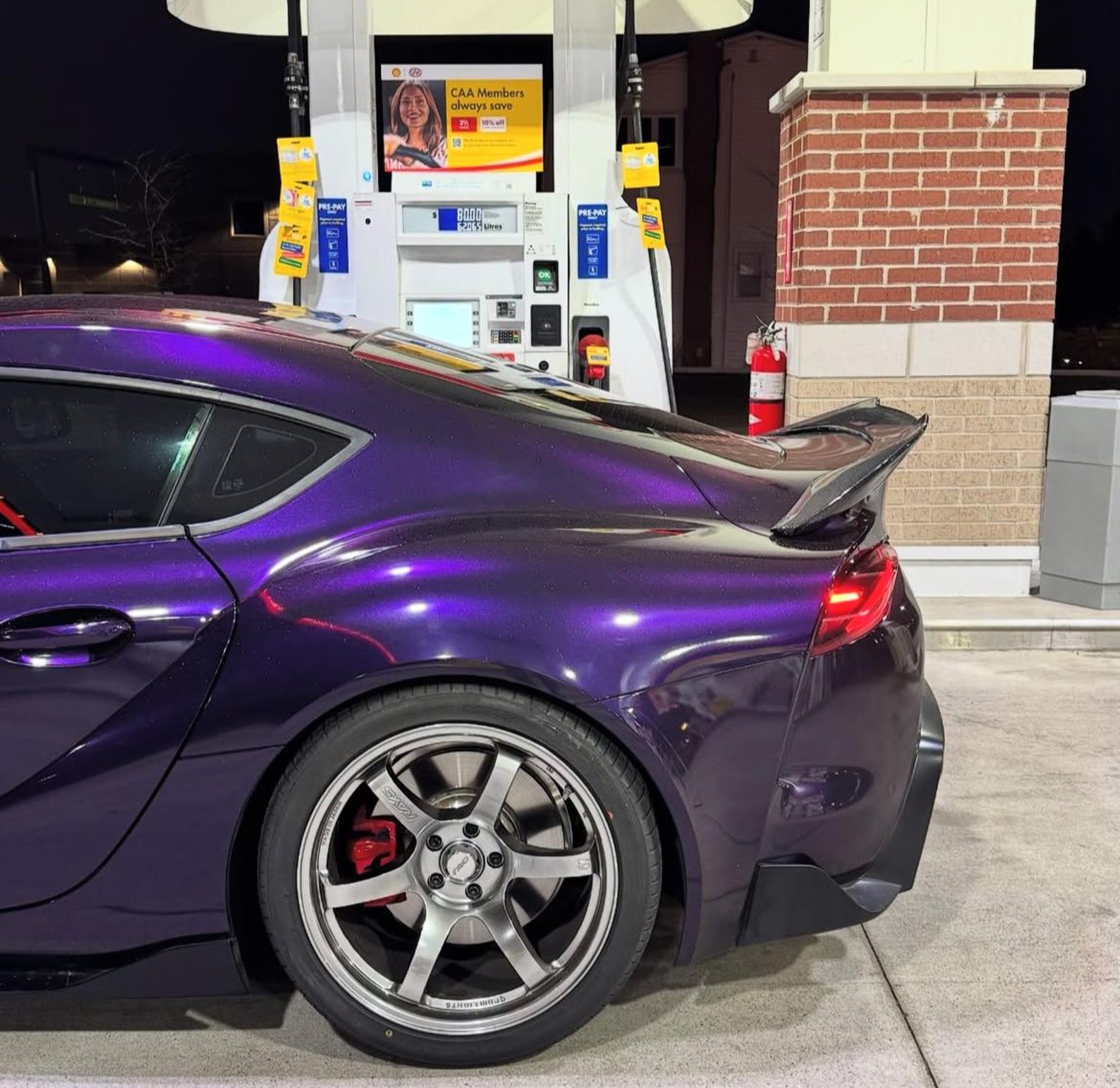 A90 MK5 Toyota Supra Carbon Fiber Set ( M Style Mirror Caps and V Style ...