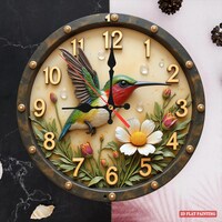 Brilliant Bird Clock !! - Etsy