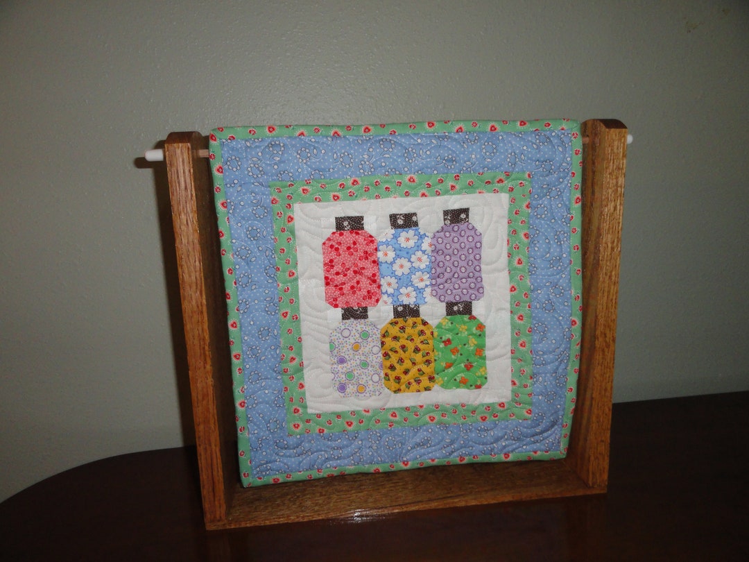 Fruit Jars Miniature Patchwork Quilt or Table Topper-30's - Etsy