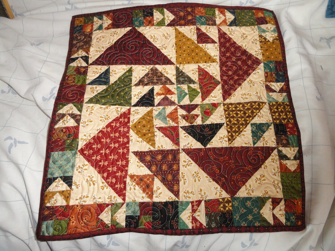 Wind Spinner Wall Quilt or Table Topper Designed by Kim Diehl Spinning ...