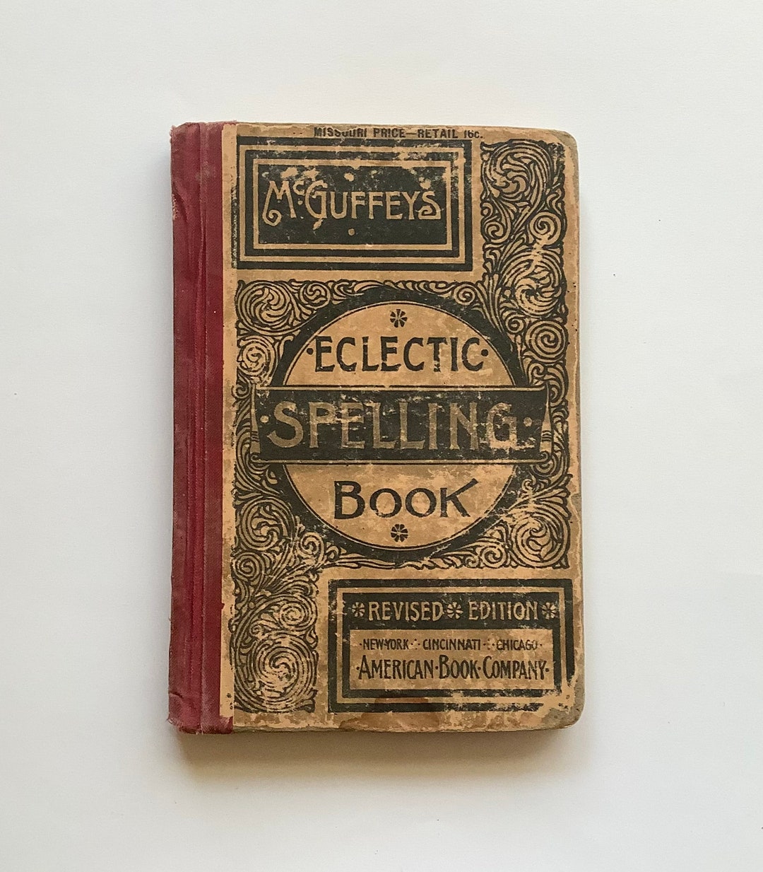 Mcguffey’s Eclectic Spelling Book, Hardcover, 1879 - Etsy
