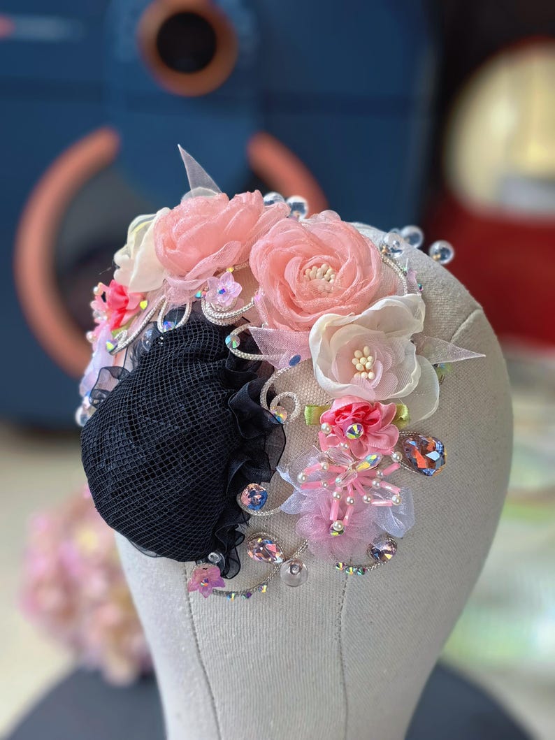 Pink Series Ballet Headpiece for Giselle, La Fille Mal Gardee, Coppélia ...