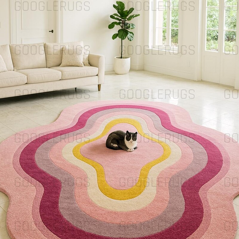 Blob Rug - Etsy