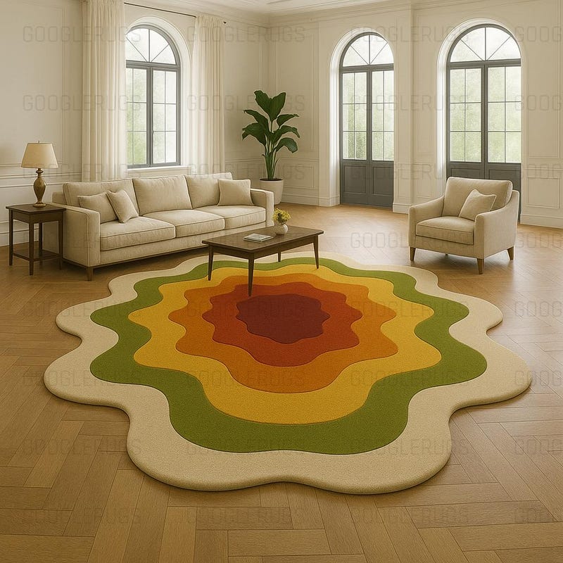 Blob Rug - Etsy