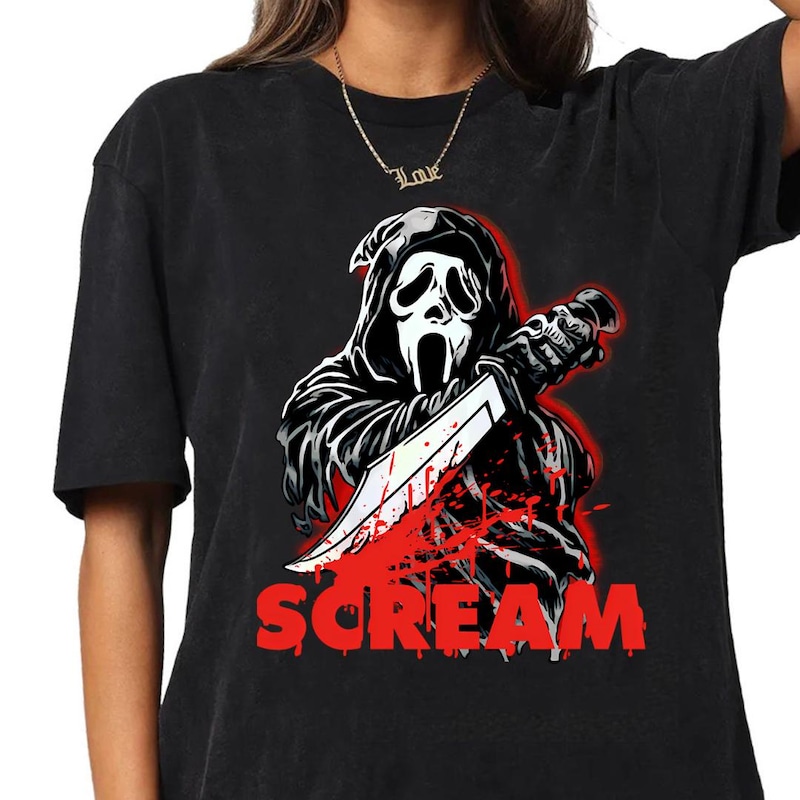 Scary Ghost Face Costume - Etsy