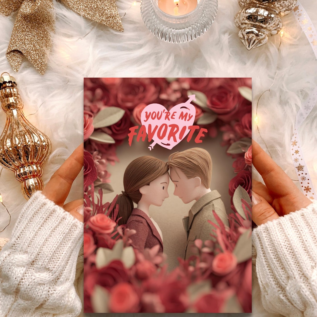 You Are My Favourite Love Card | Romantic Digital Greeting | Instant ...