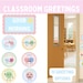 Pastel Morning Greeting Posters for Classroom Door | Editable Greeting ...