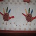 Thanksgiving Table Runner - Handprint Turkeys - Etsy