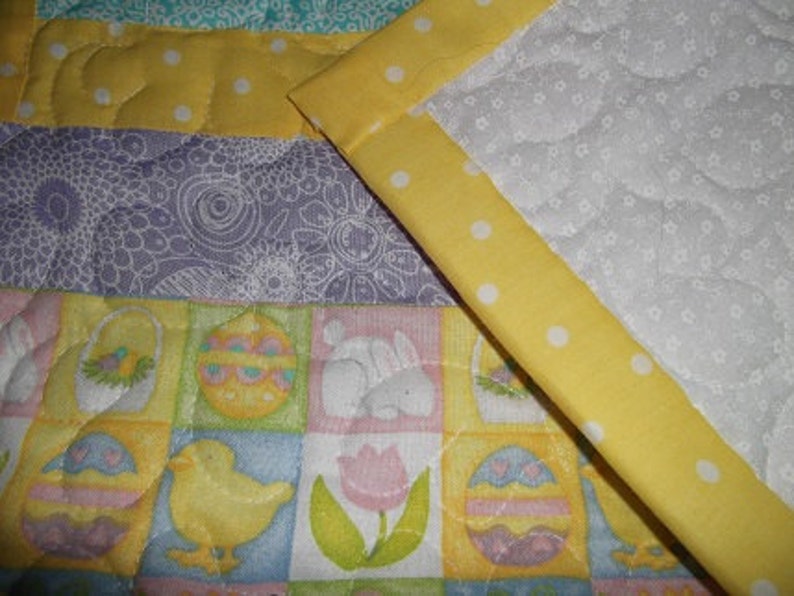 Touch of Spring Log Cabin Patchwork Quilt - Etsy