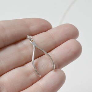 Large Wishbone Necklace, Wishbone Gold Necklace, Graduation Gift, BFF ...