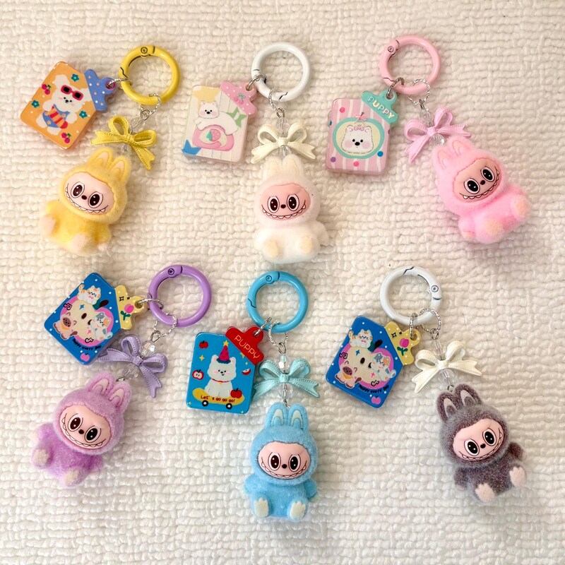 Labubu Key Ring - Etsy UK