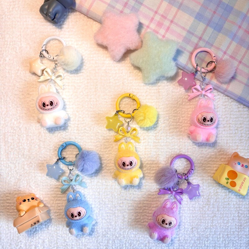 Blue Labubu Dolls - Etsy UK