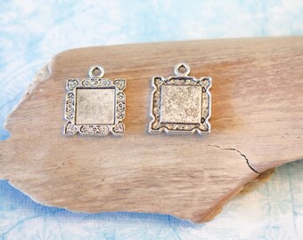 Picture frame charms | Etsy