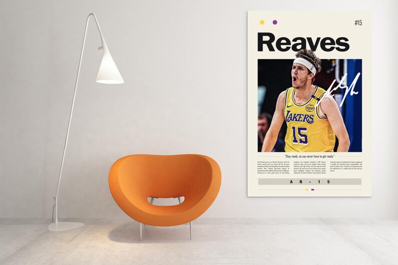 Austin Reaves Poster, Austin Reaves Fan Gift, Man Cave Decor, Man Cave ...