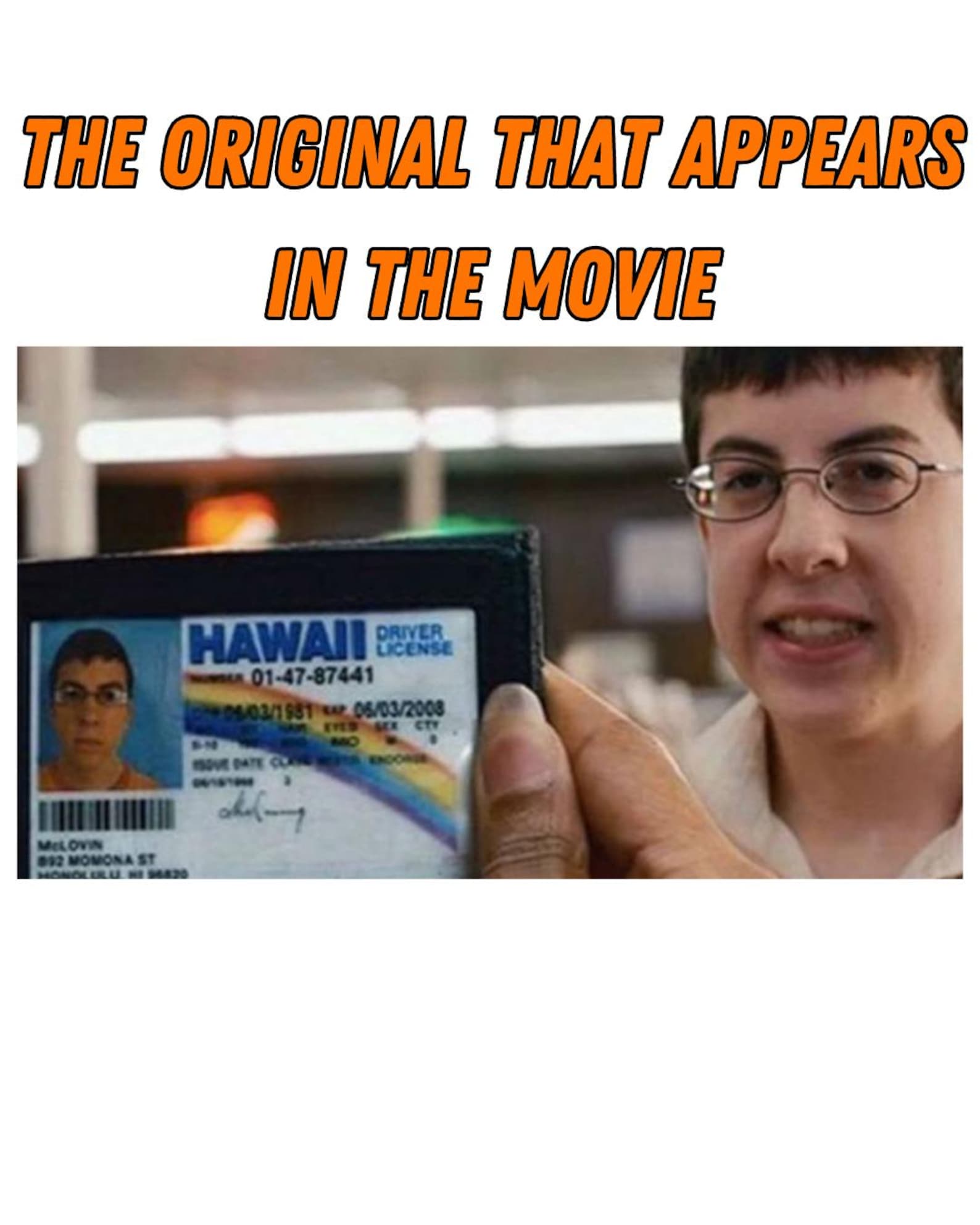 Pack of 3 Mclovin ID Driver License Superbad/prank Items/fake ID ...