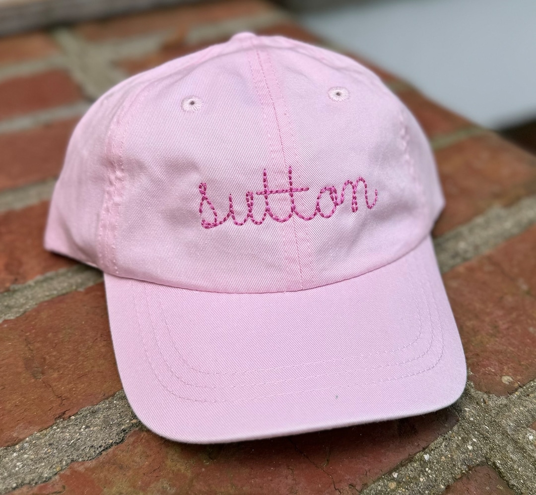 Personalized Baseball Cap Toddler Youth Baseball Hat Monogram Kids ...