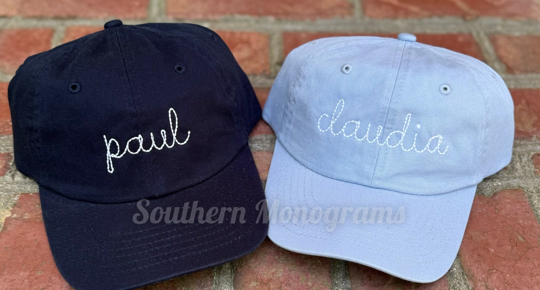 Personalized Baseball Cap Toddler Youth Baseball Hat Monogram Kids ...