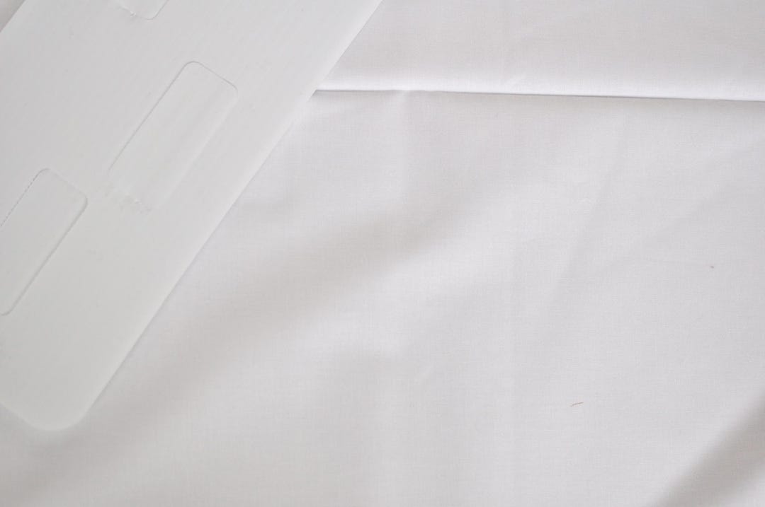 Fabric Solid: Pure White - Etsy
