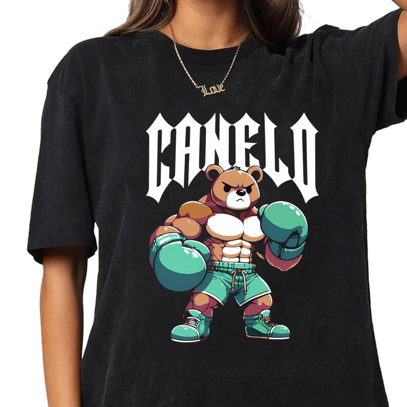 Canelo Alvarez Bear Png, Mexican Png, Bear Png, Sublimation Design Png ...