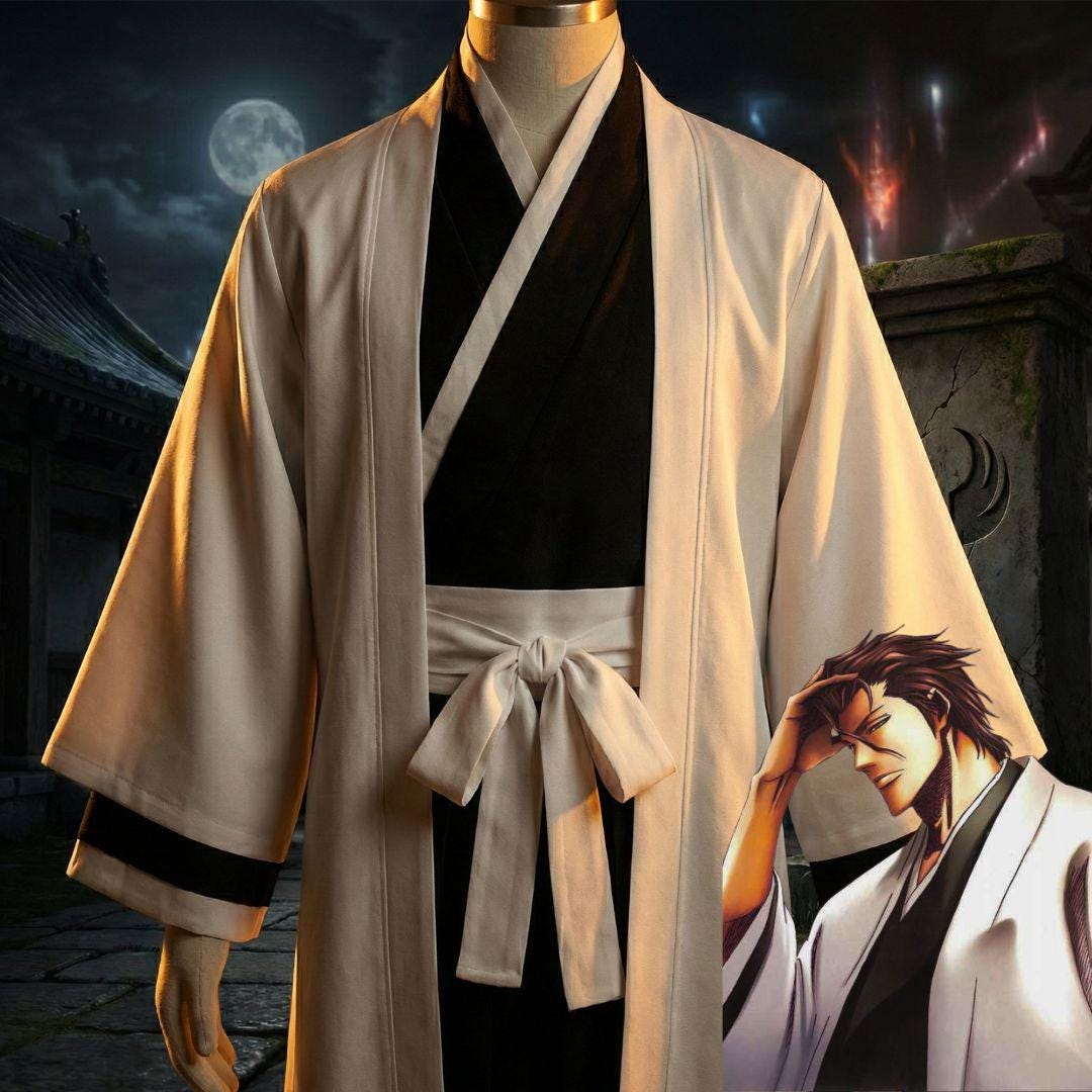 Aizen Sosuke Cosplay Costume | Bleach Anime Costume , Gotei 13 ...