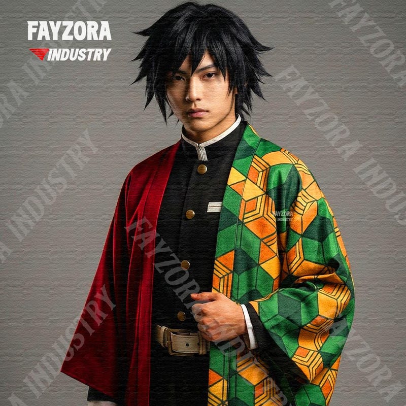 Giyu Costume Demon Slayer - Etsy