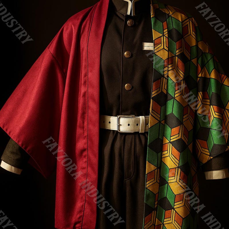 Giyu Tomioka Costume Cosplay - Etsy