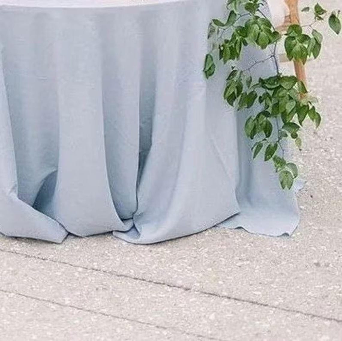 Sky Blue Custom Table Cloth Tablecloths for Wedding Gift for Her Table ...