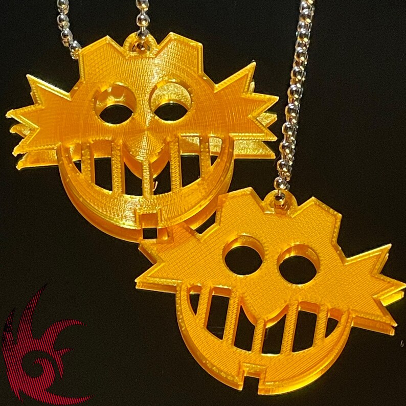 Doctor Eggman Robotnik Pendant / Logo / Emblem Necklace | Ball Chain ...