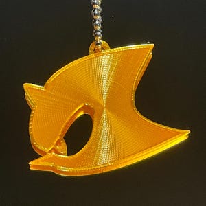 Metal Sonic Pendant - Etsy