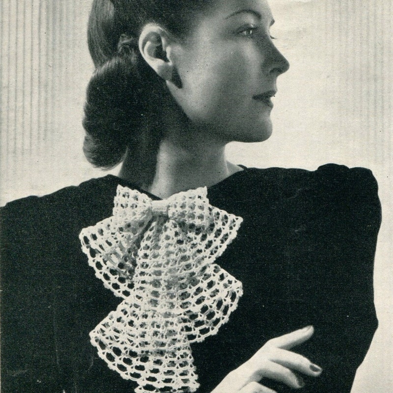 Shirt With Jabot Pattern - Etsy