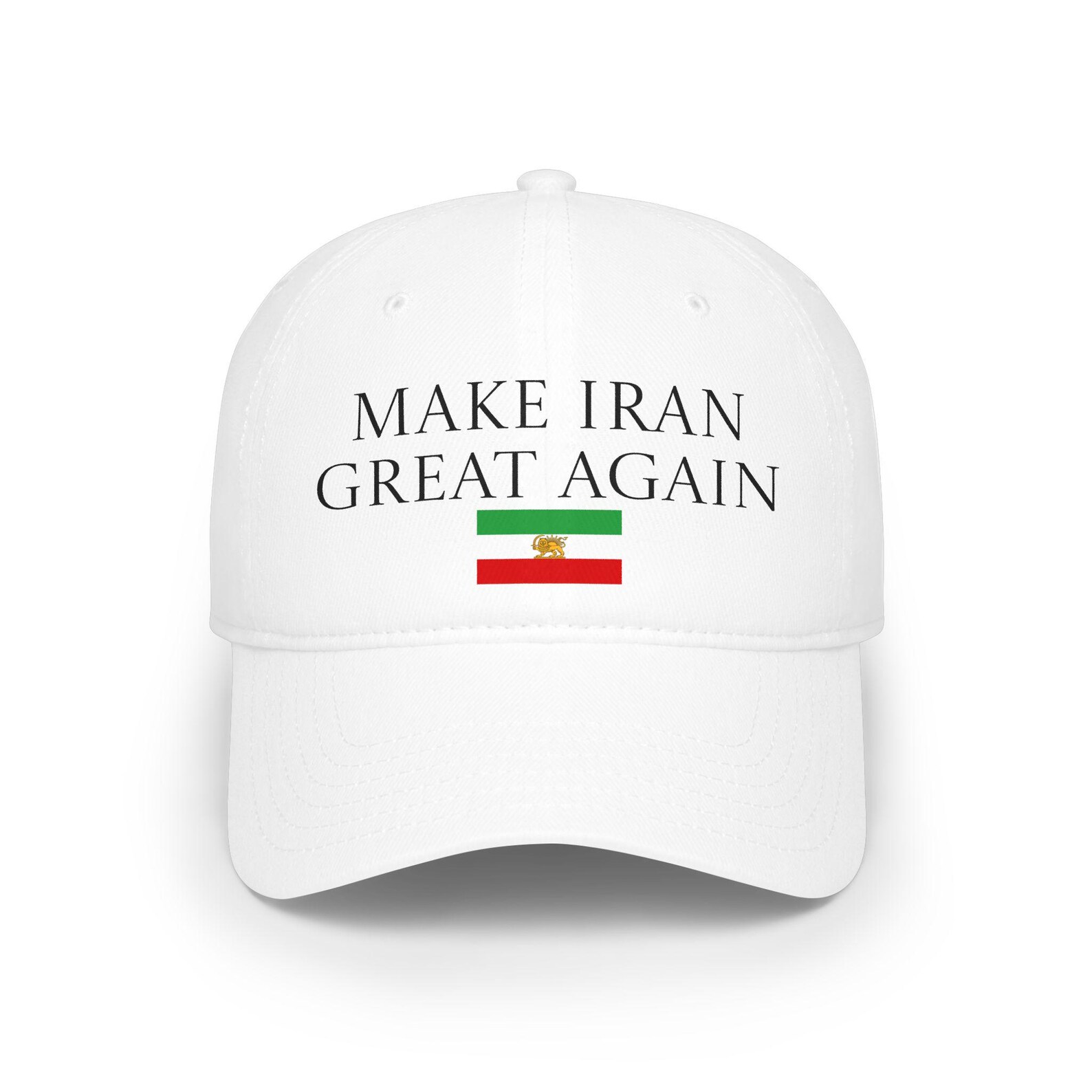 Make Iran Great Again Cap | Persian Tricolor Emblem Baseball Cap - Etsy ...