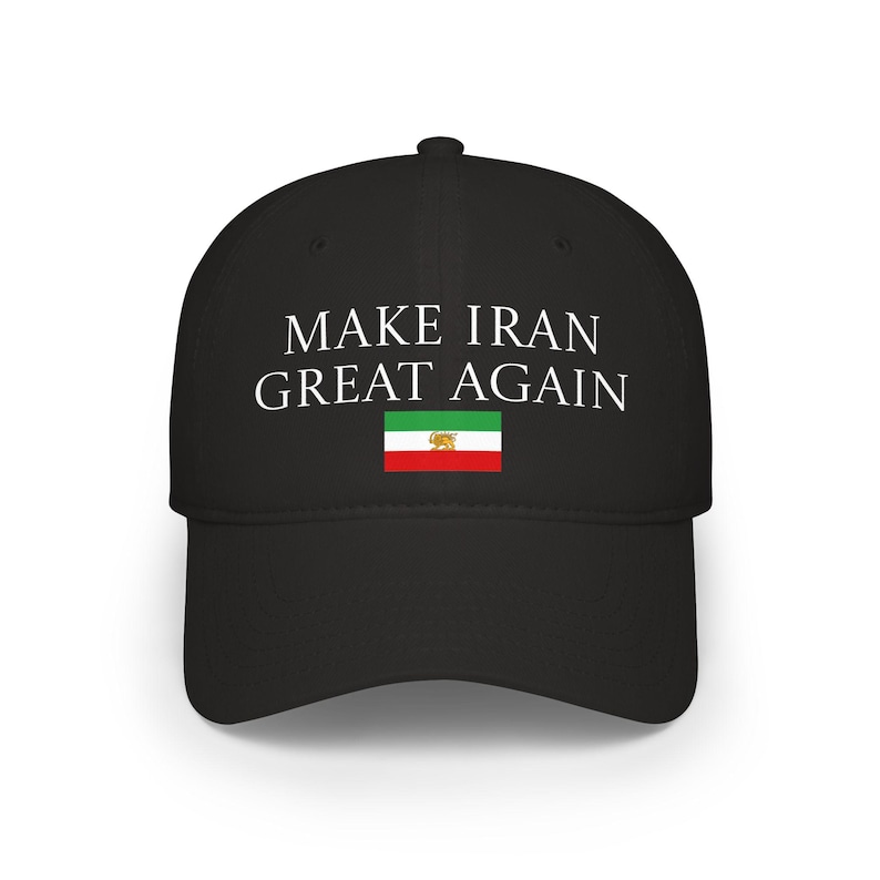 Make Iran Great Again Cap | Persian Tricolor Emblem Baseball Cap - Etsy ...