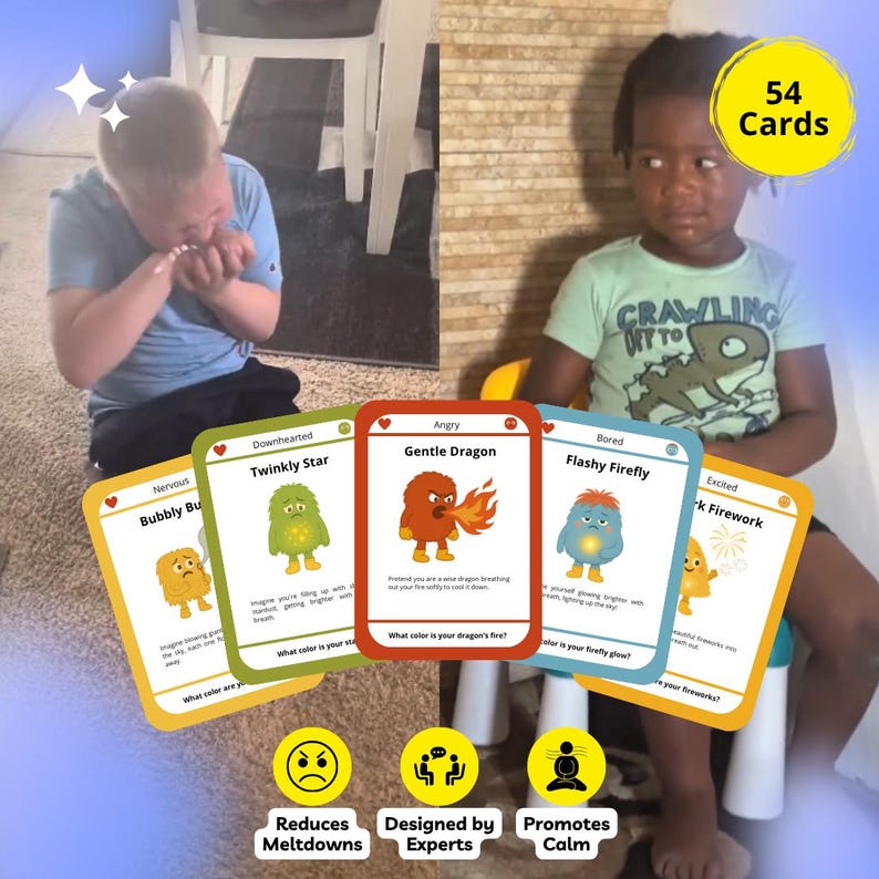The Feelings First Aid Kit, Kids Feelings Cards, Emotional Regulation ...
