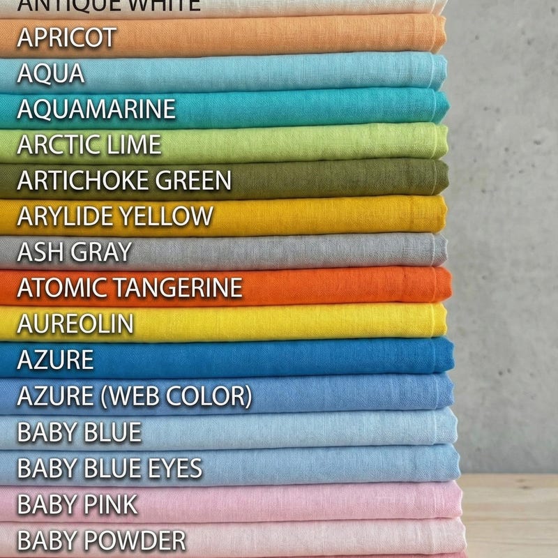 Antique Pure Linen Fabric - Etsy