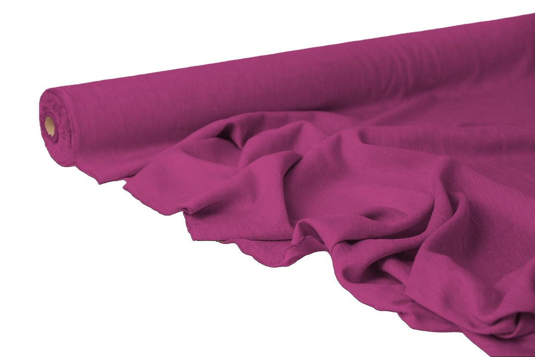 Mulberry Linen Fabric – Vibrant Purple Apparel & Home Decor - Etsy