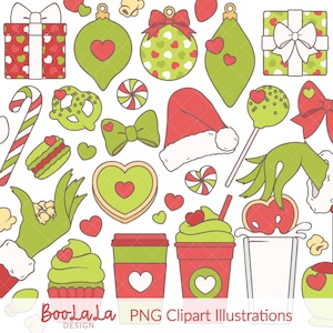 Grouchy Christmas PNG Clipart - Christmas Movie Illustrations, Green ...