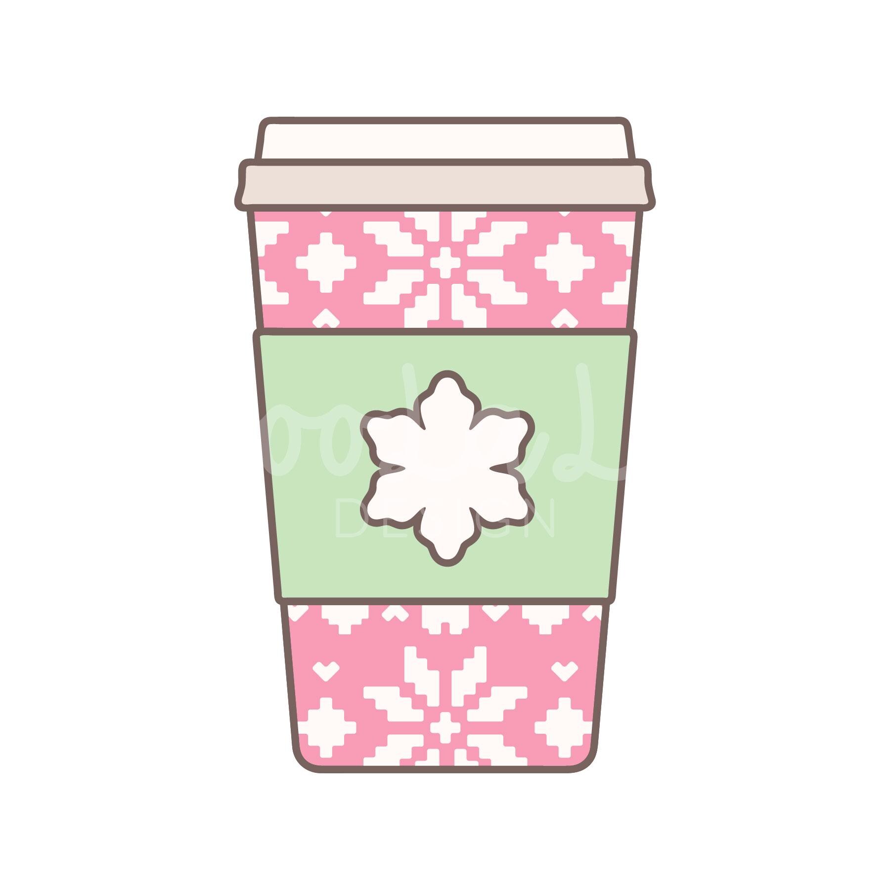 Pink & Mint Christmas PNG Clipart: Cute Girly Christmas Aesthetic, Pink ...