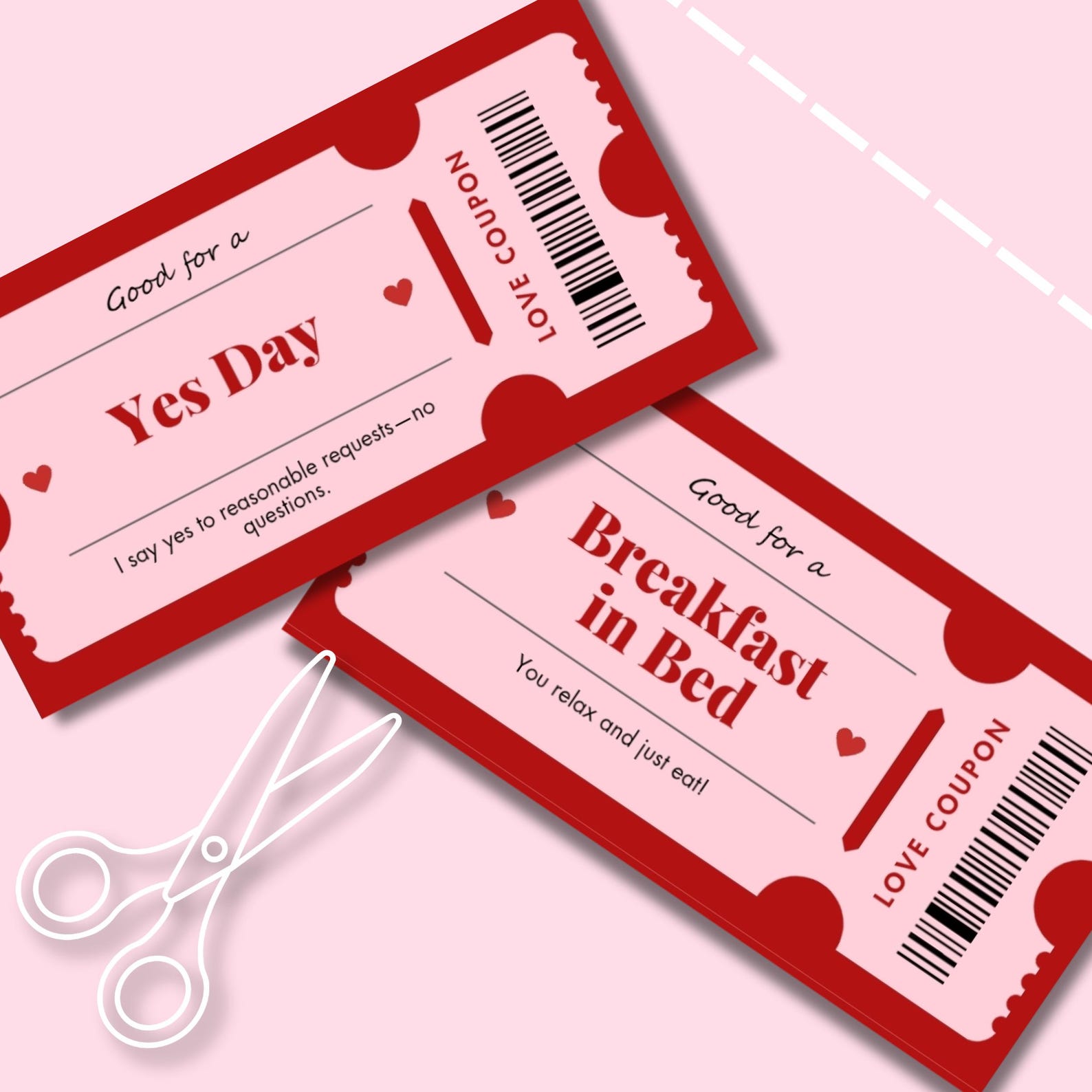 Love Coupon Printable PDF Editable Coupons Engagement Present ...