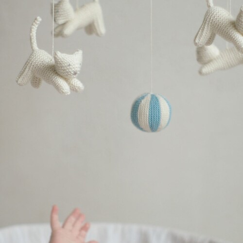 Baby Mobile Kitten Mobile Cat Mobile Baby Gift | Etsy